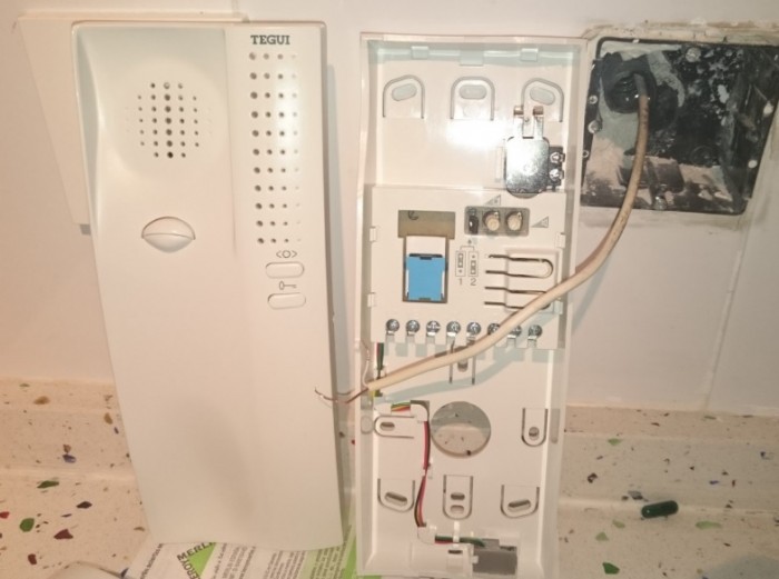 Telefonillo Tegui T-71U - ForoElectricidad.com